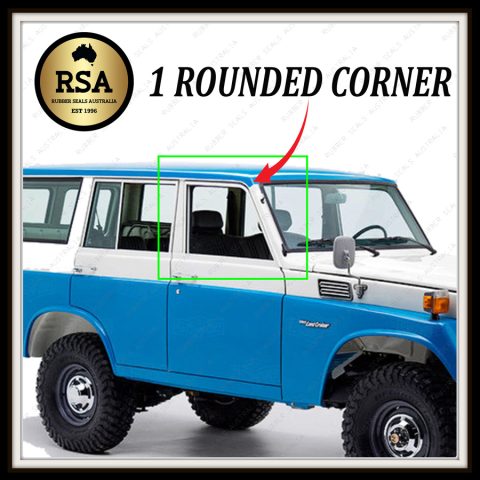 A Rubber Kit Suits Toyota FJ55 with Rounded Front Door, Barn Doors and ...