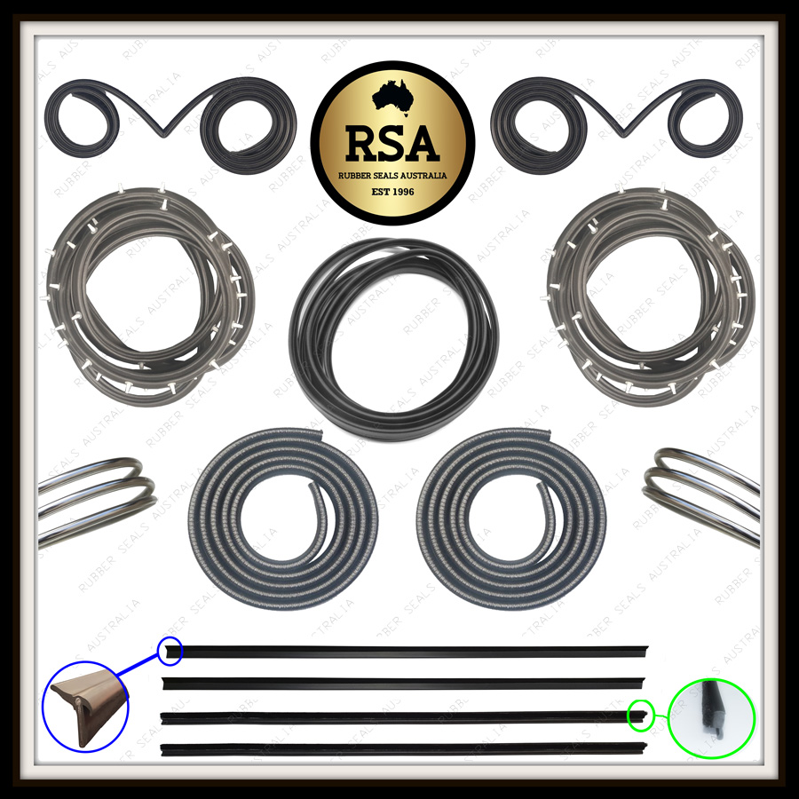 Rubber Kit Ford Mk2 Cortina S2 2 DR Sedan | Rubber Seals Australia